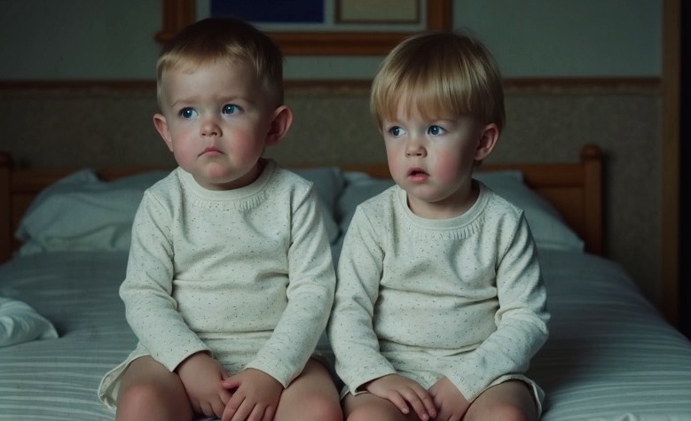 The twins were slowly fading away, but their father didn't understand ...